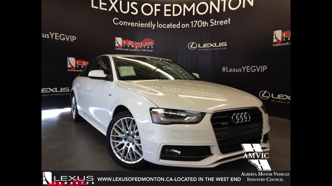 Used 2015 White Audi A4 Auto Komfort plus quattro Walkaround Review ...