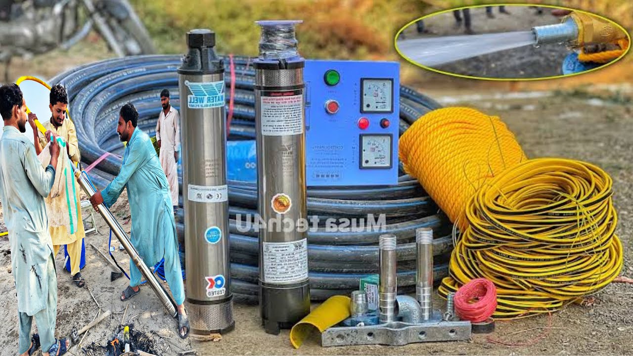 Amazing Complete Water Borewell in 300 fit During 3 Day || Water bore ...