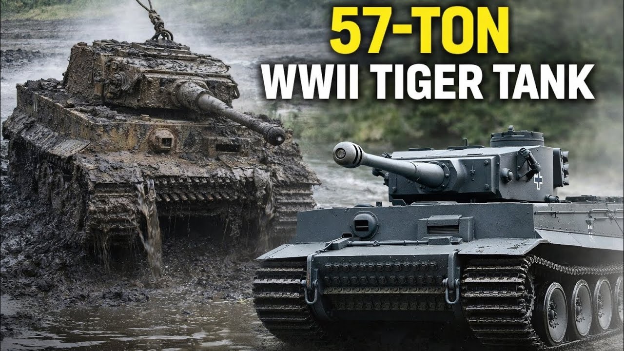 This 57-Ton WWII Tiger Tank Was Buried for 80 Years — Watch the Full ...