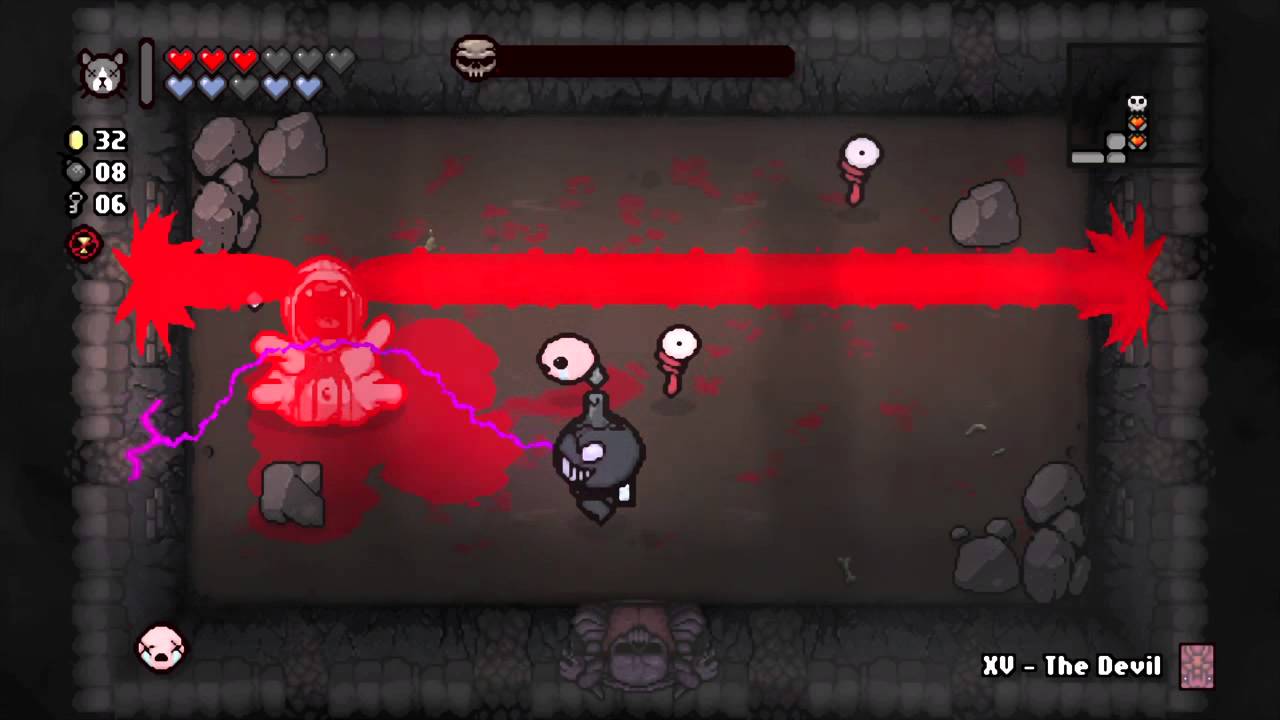 The Binding of Isaac: Rebirth_Computer Savving + Boss Rush - YouTube