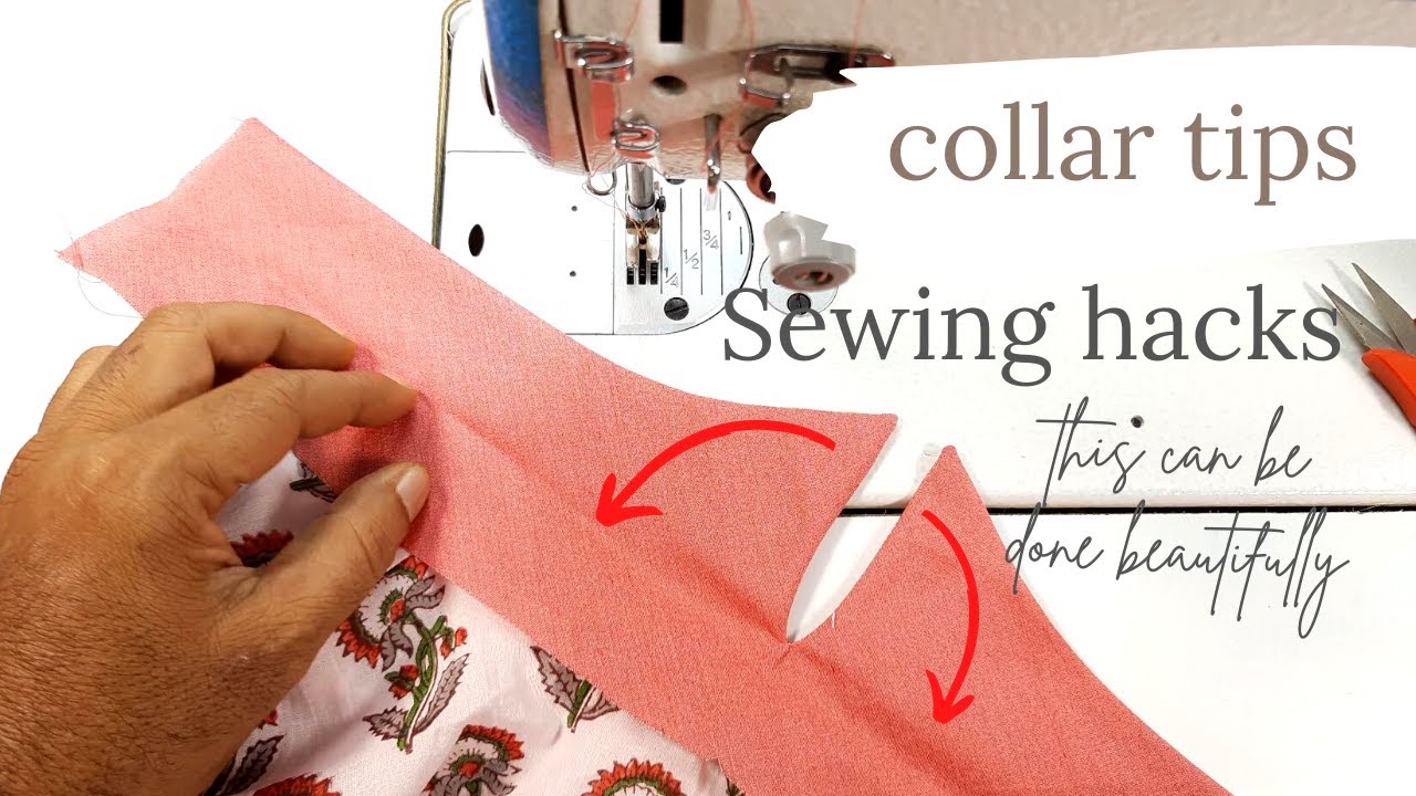 📌Sewing projects collar tips | that can be done beautifully | Blouse ...