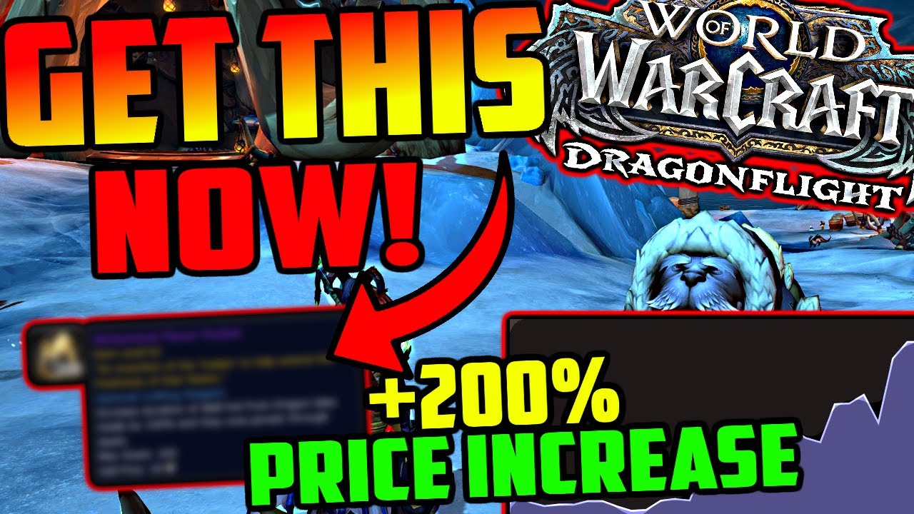 Do This Now! Huge Increase in Price, Easy & Fast Dragonflight Gold! - YouTube