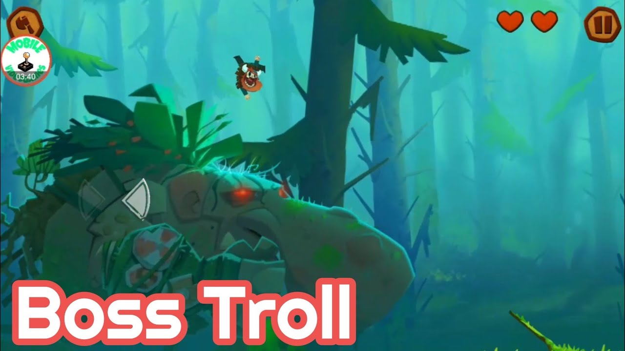 Oddmar Boss Troll Android/iOS Gameplay - YouTube