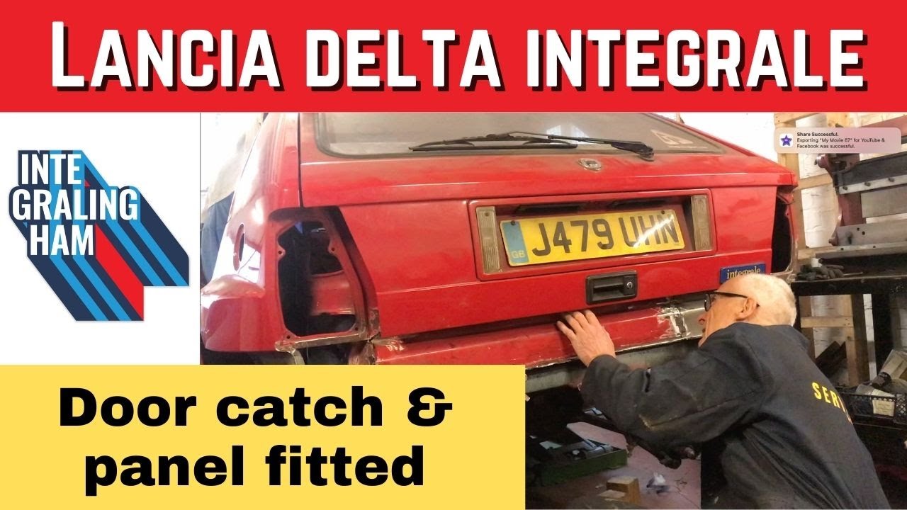 Integrale back panel repair - YouTube