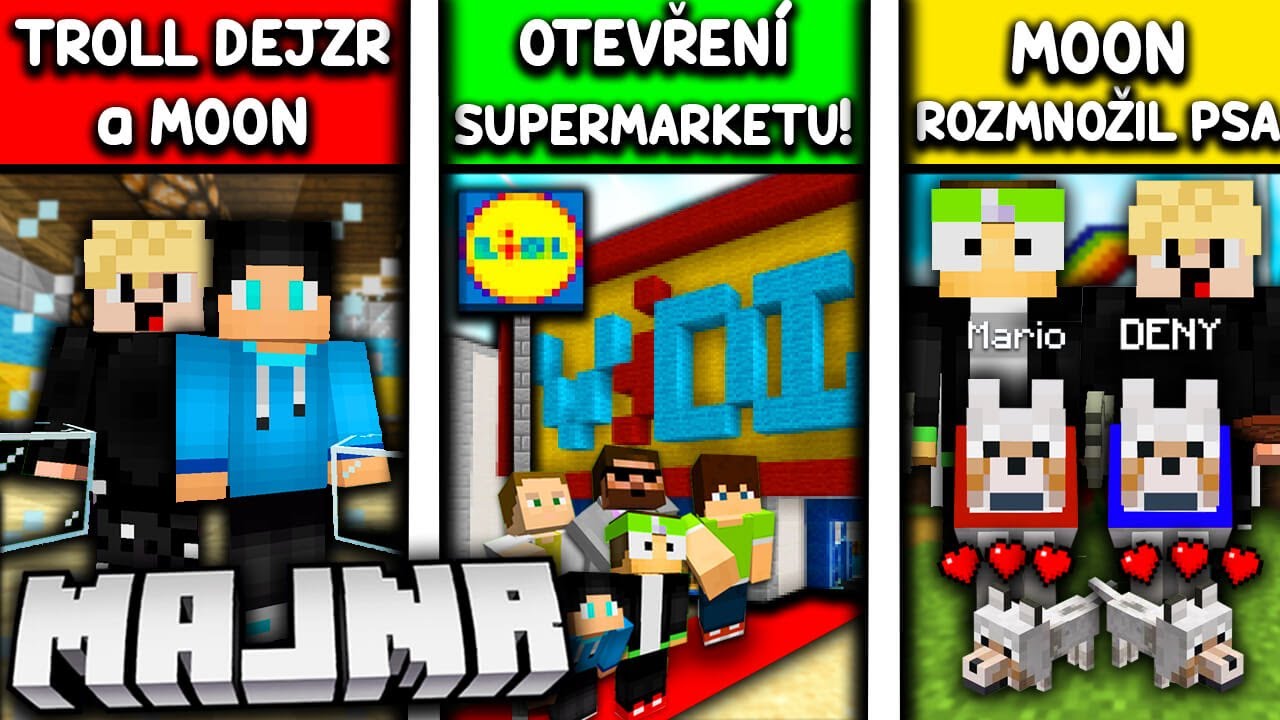 NEJHORŠÍ / NEJLEPŠÍ týden na MAJNR serveru... - YouTube