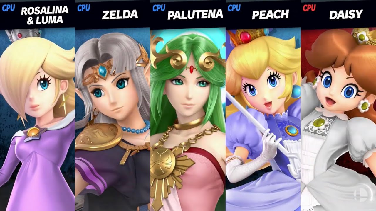Super Smash Bros. Ultimate - Team True Leader Girls vs Rarity - YouTube
