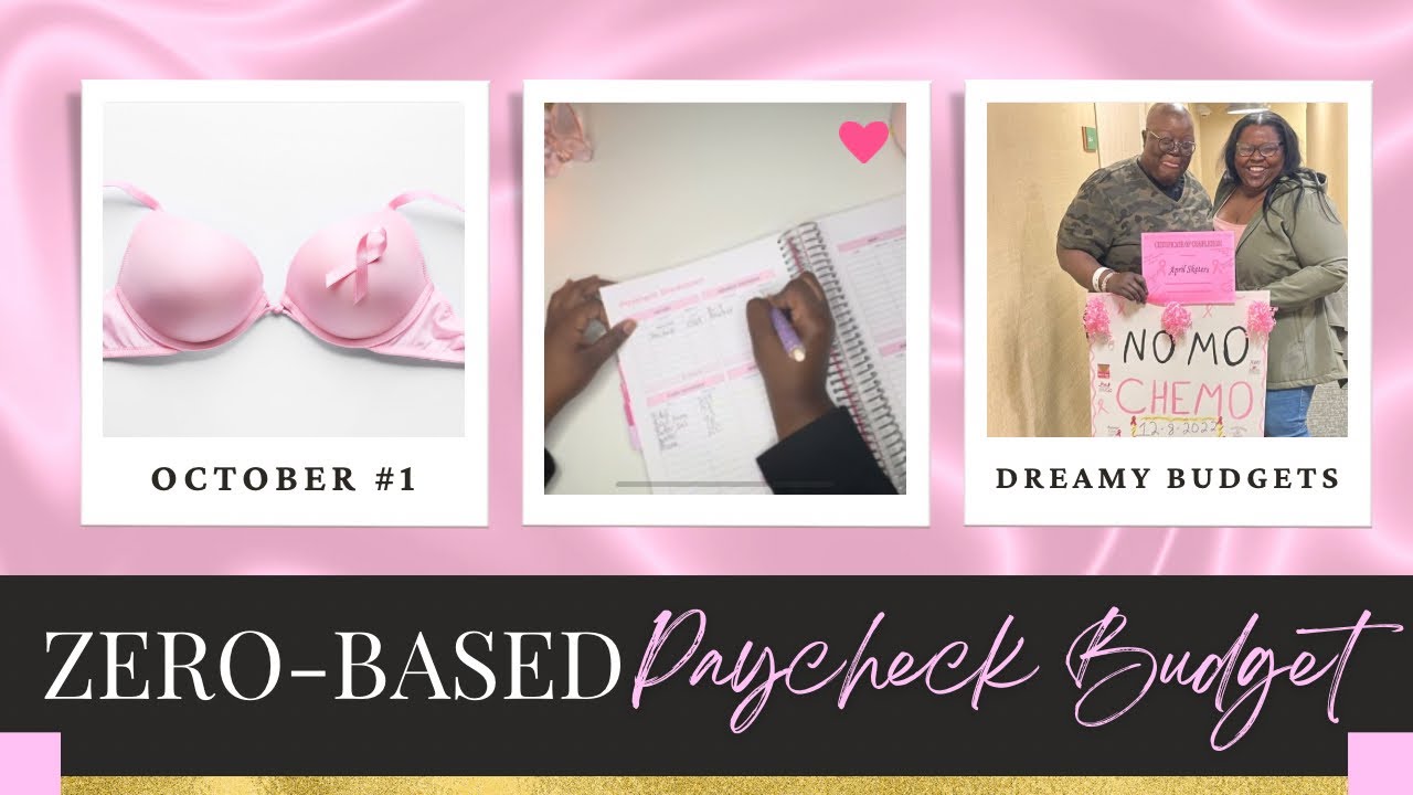 Budget With Me Zero Based Paycheck Breakdown - YouTube