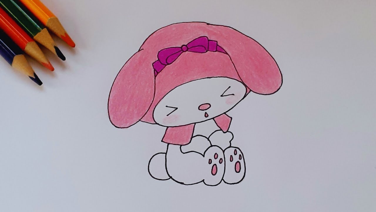 How to draw My Melody||sanrio charmmy kitty - YouTube