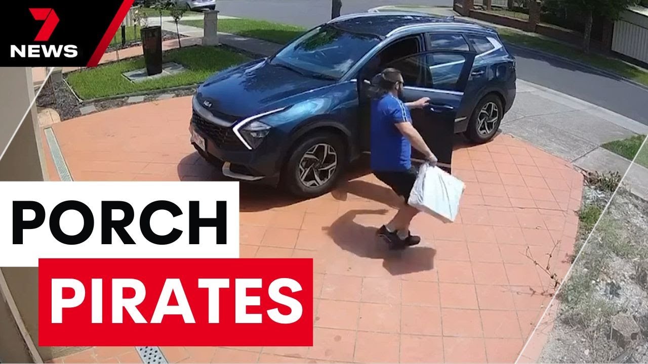 Porch pirates caught in the act and a new security warning ahead of ...