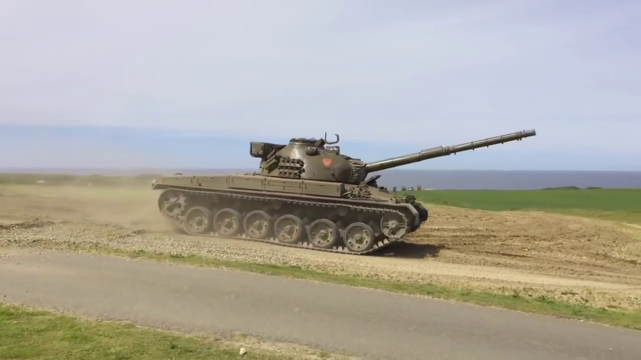 Panzer 61 Demonstration - Muckleburgh Tank Museum - YouTube
