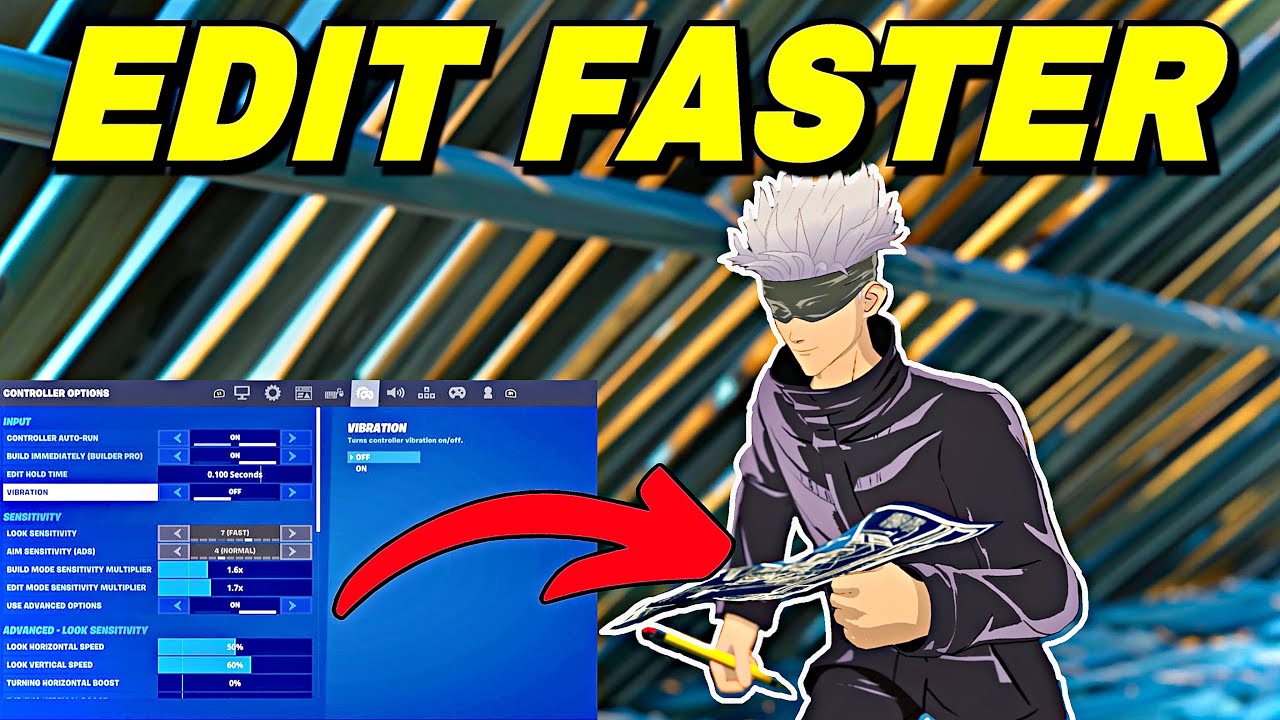EDIT FASTER on CONTROLLER (Get Better Mechanics) in Fortnite Chapter 4 ...