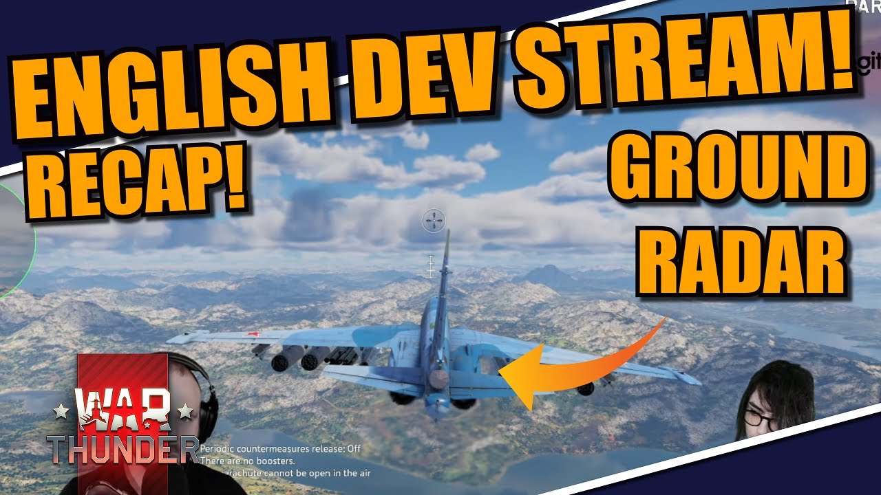 War Thunder ENGLISH DEV STREAM RECAP! Su-39 has a GROUND RADAR! IRCM WORKING! & MORE! - YouTube