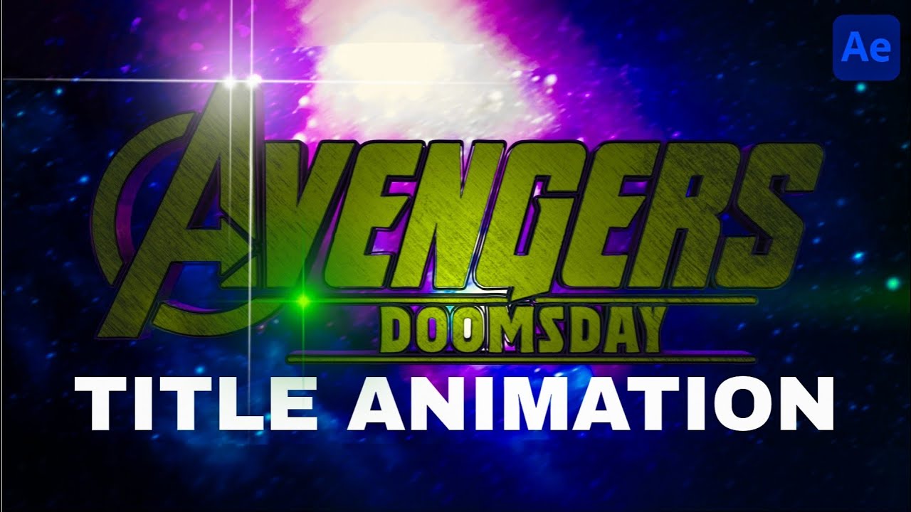 AVENGERS: DOOMSDAY TITLE ANIMATION @marvel @marvelin - YouTube