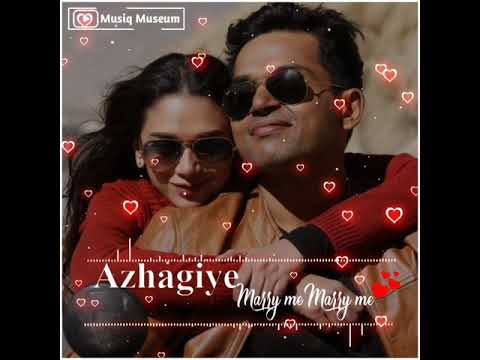 Azhagiye marry me marry me 😍 ️ WhatsApp status ️ Musiq Museum 💞 - YouTube