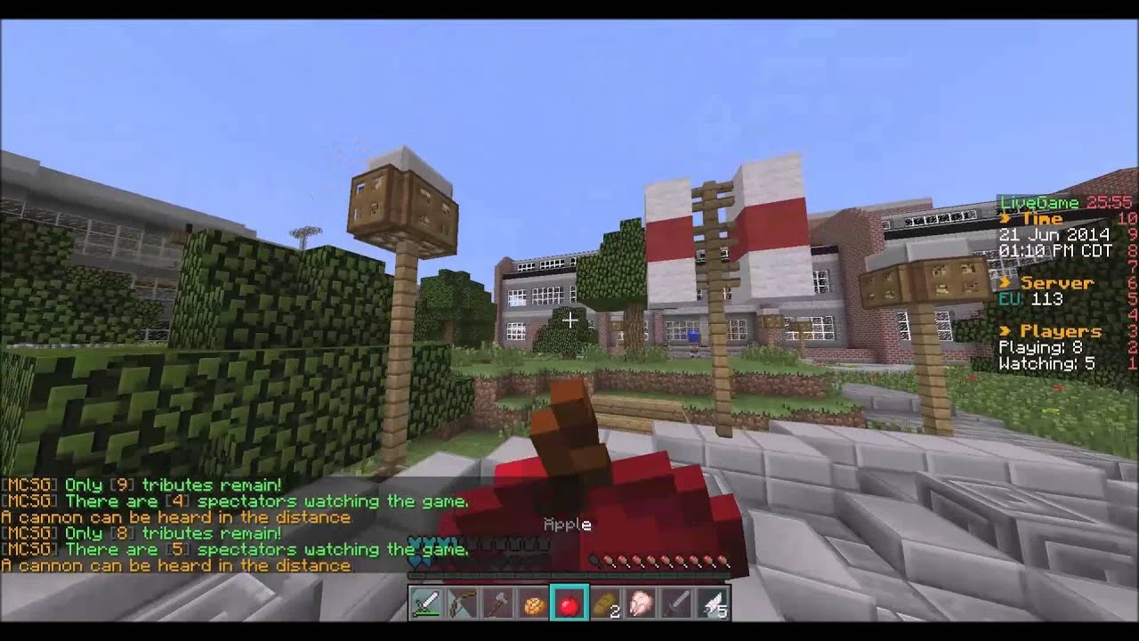 Minecraft- Survival Games #2 (Svenska) -Midsommar! - YouTube
