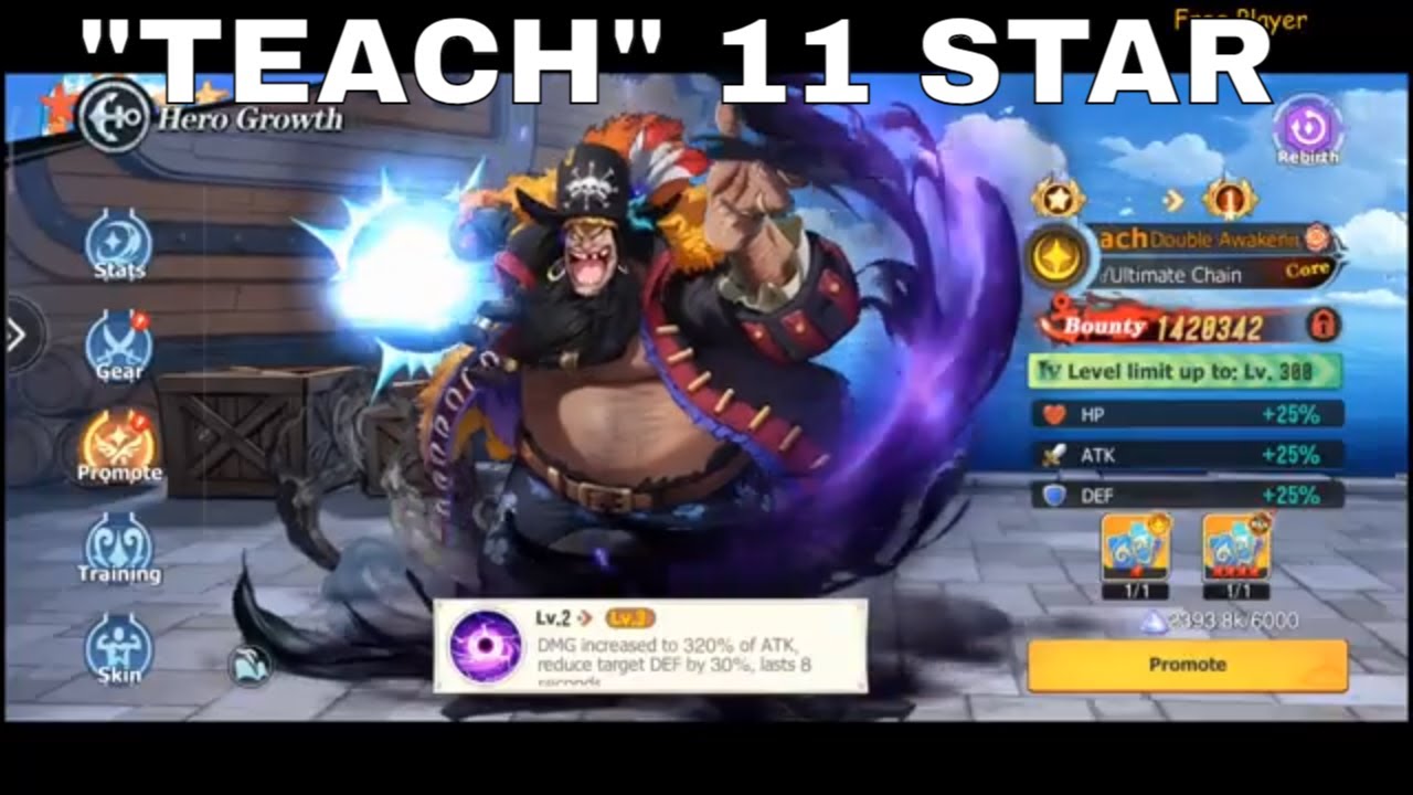 "TEACH" 11 STAR | New World: Vigour Voyage | THE SEA ROAD: FATE ...