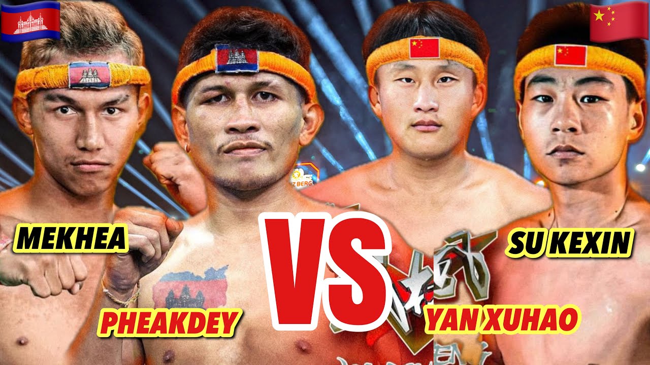 ប៉ះគ្នាហើយ | មឿន មេឃា vs. ស៊ូ ខេហ្សីន & ភក្តី គុនខ្មែរ vs. យ៉ាន ស៊ូហាវ ...