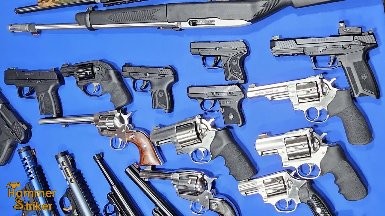 My Ruger Collection! Rifles, Pistols & Revolvers - YouTube