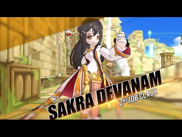 Elsword Ara Sakra Devanam Custom Ara Cosplay Costume (Sakra Devanam)