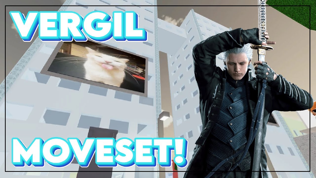 Showcasing my CUSTOM VERGIL Moveset! [Jujutsu Shenanigans] - YouTube
