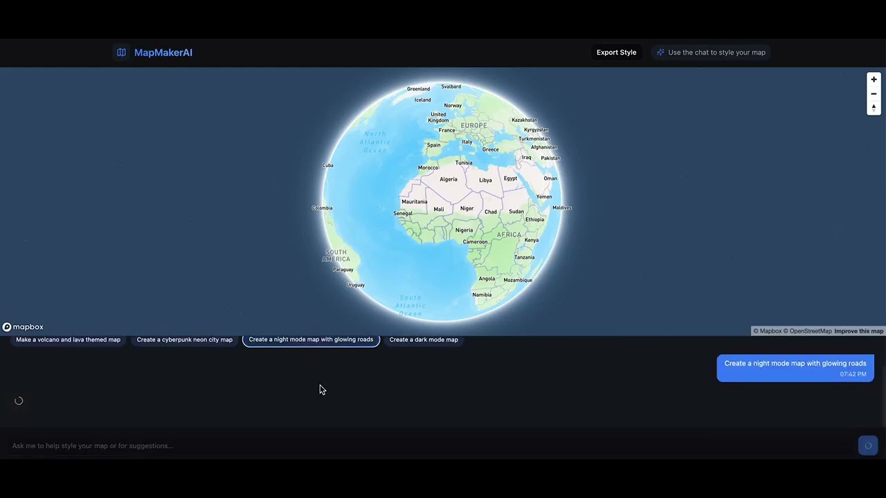 New Project: MapMakerAI! Interact with your own personal AI map designer to generate thematic ...