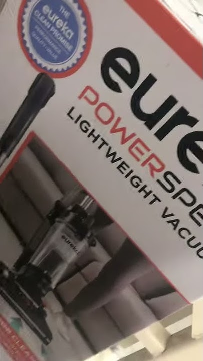 New vacuum! The Eureka power speed - YouTube