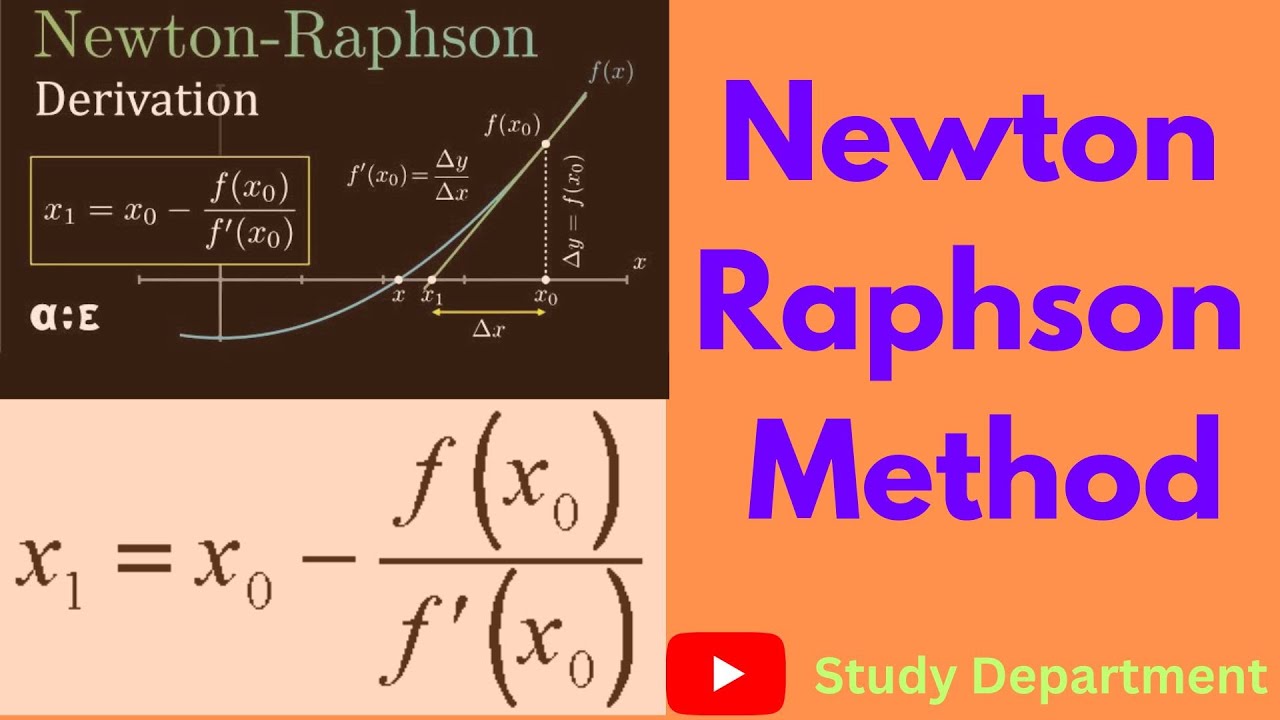 Newton Raphson Method || Newton Raphson Method Easy Trick ...