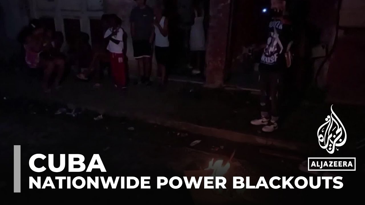 Cuba's nationwide power blackouts: Electricity grid fails plunging ...