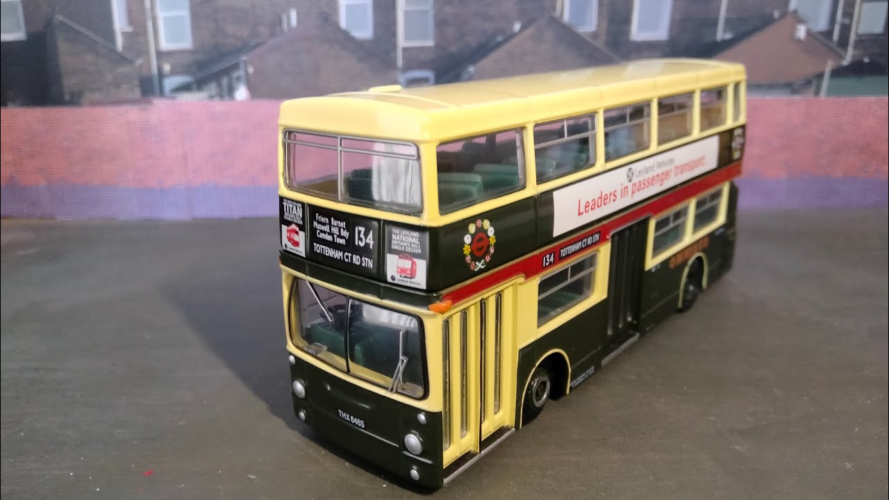 Model bus review; EFE B20-type DMS Fleetline #bus #modelbus #efe # ...