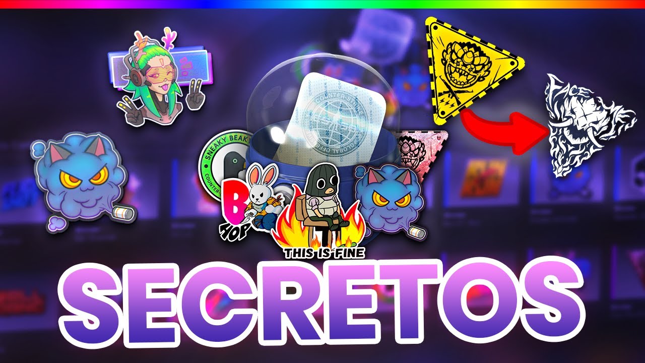 DISEÑOS SECRETOS OCULTOS EN LOS NUEVOS STICKERS! - YouTube
