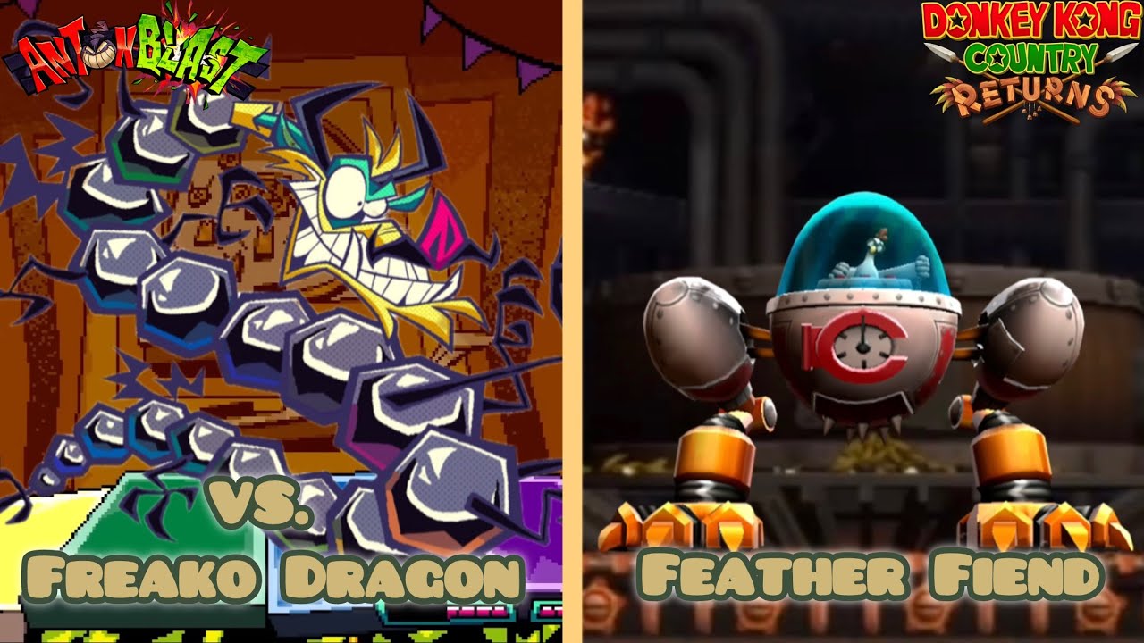 Feathered Freako Fiend - (Antonblast / Donkey Kong) Music Mashup - YouTube