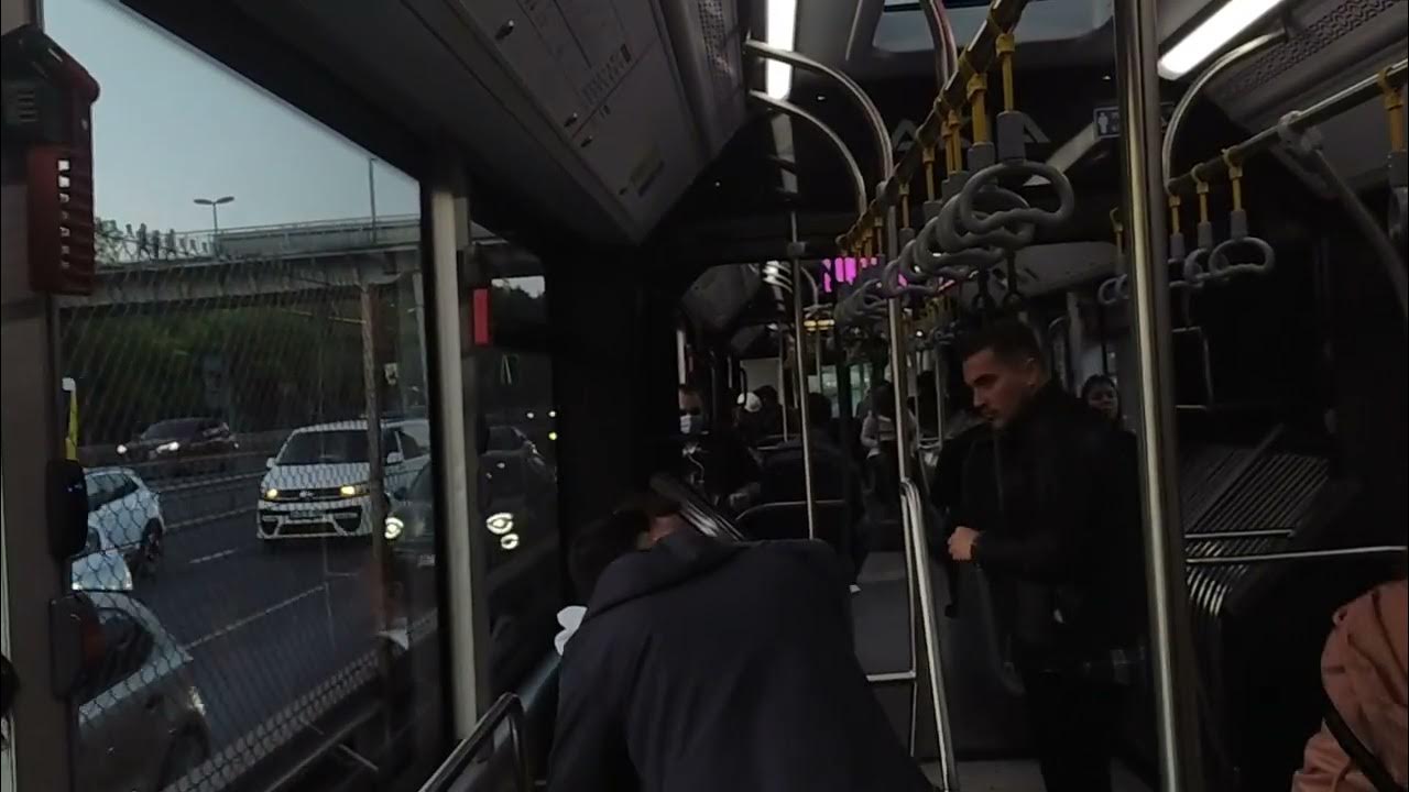A5001 | (Yeni Metrobüs) Akia Ultra LF25 | Halıcıoğlu Rampası Performansı | Metrobüs İETT - YouTube