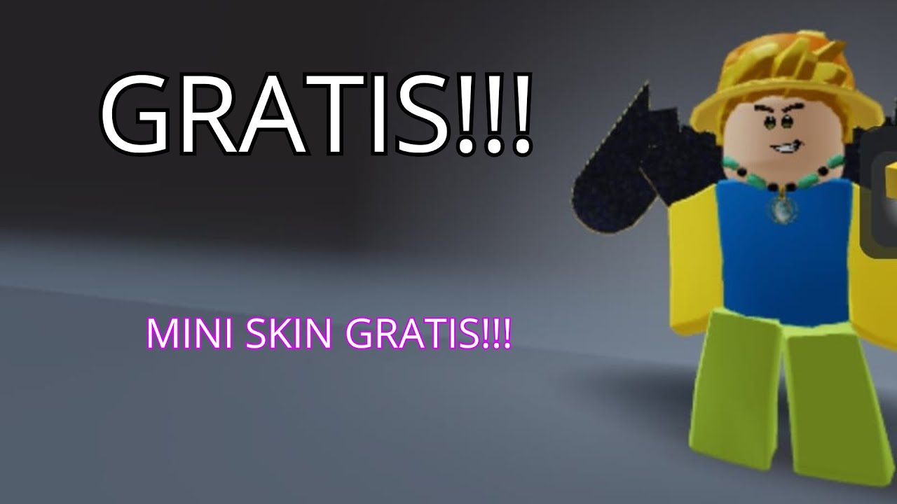 TUTORIAL rápido de como faser mini skin grats no roblox!!! - YouTube