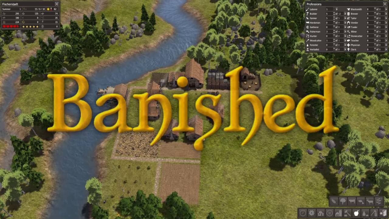 Let's Play Banished #2 |PC| Das Dorf wächst (German) - YouTube