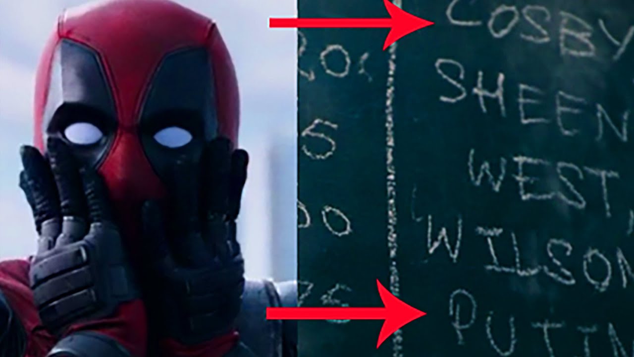 All the Deadpool Easter Eggs that You Probably Missed! - YouTube