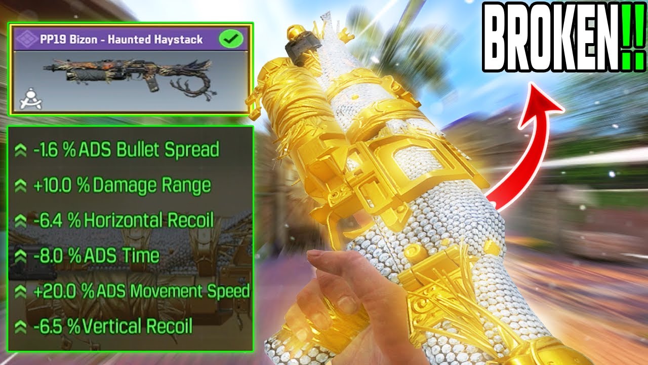 New PP19 Bizon is Amazing!! Buff PP19 Bizon Gunsmith Attachments Are ...