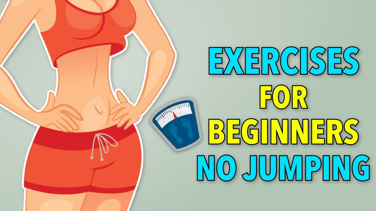 SUPER EASY EXERCISES FOR BEGINNERS - NO JUMPING WEIGHT LOSS - YouTube