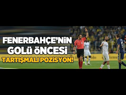 Fenerbahçenin golü oncesi korner tartışması İşte o anlar