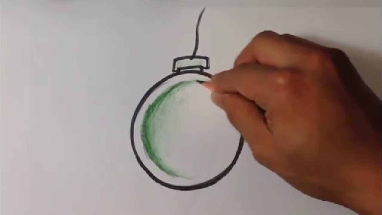 How to Draw an Ornament - Christmas Drawings - YouTube