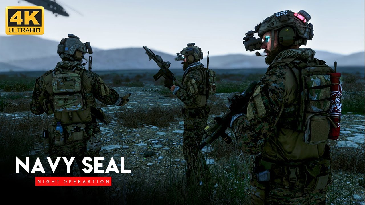 NAVY SEAL's™ Night Ops | Immersive Ultra Graphics 4K 60FPS HDR Gameplay ...