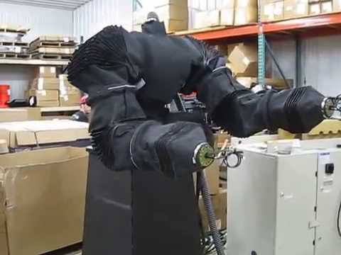 Protective robot cover - YouTube