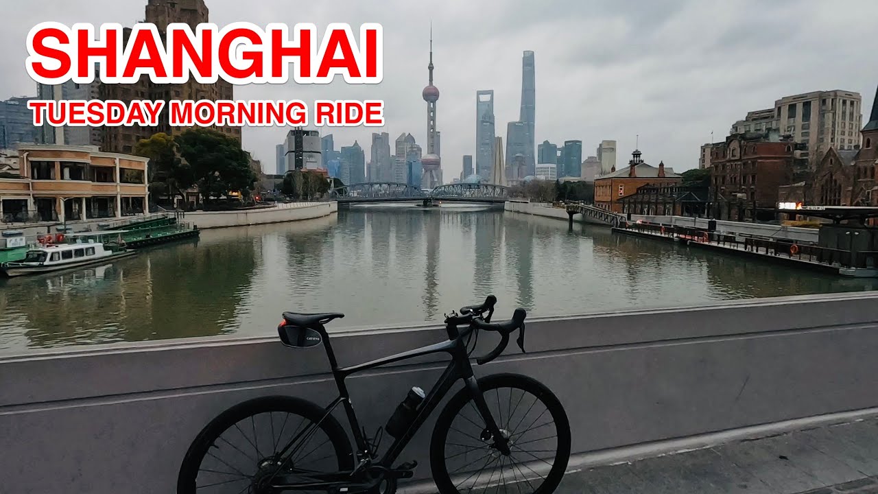 Cycling Shanghai - Tuesday Morning Ride - YouTube