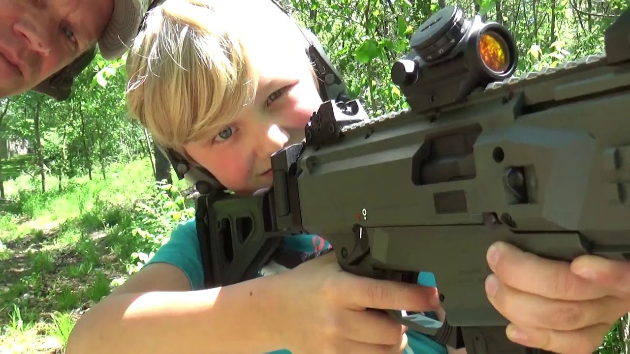 How To Teach Firearm Safety and Proper Technique To Kids - YouTube