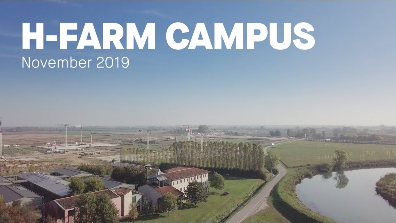 H-FARM Campus expansion works – November 2019 - YouTube