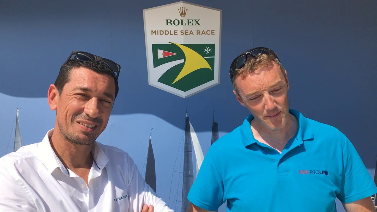 Rolex Middle Sea Race: Sean Arrigo and Brian Flahive interview - YouTube