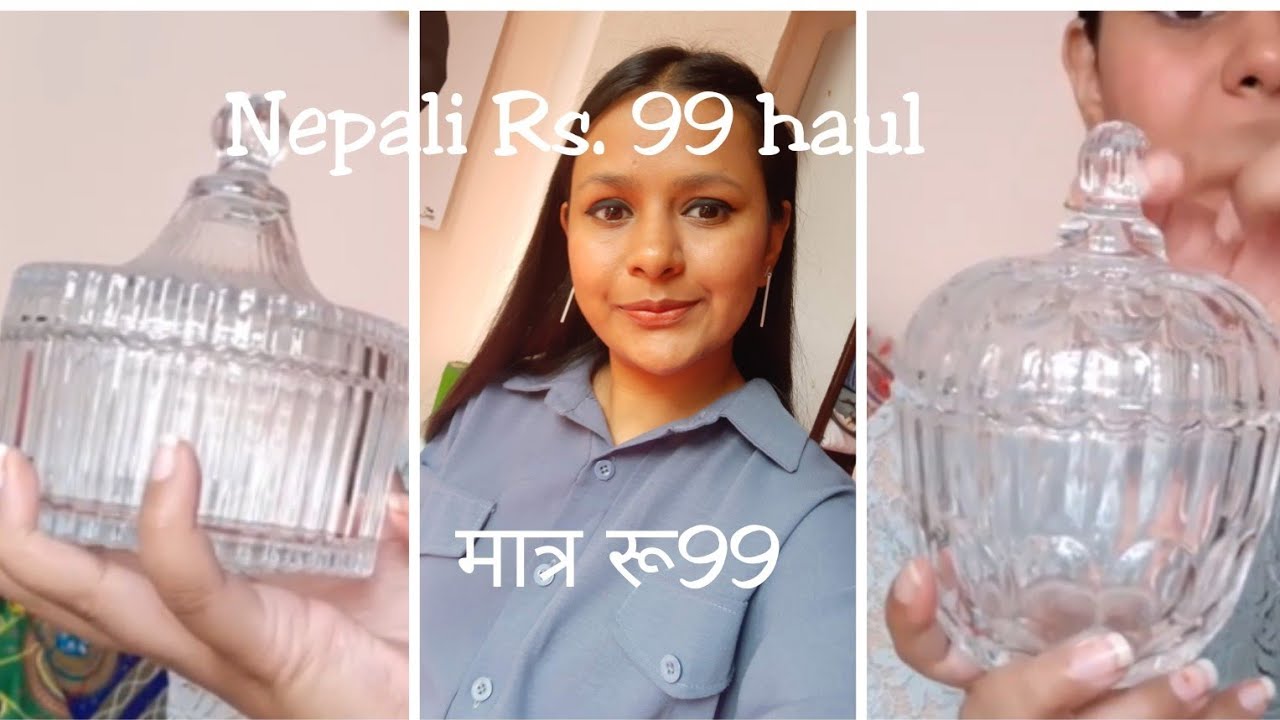 Rs. 99 shop Haul |Everything for Nepali Rs. 99 | NehaHabnfashionvlogs ...