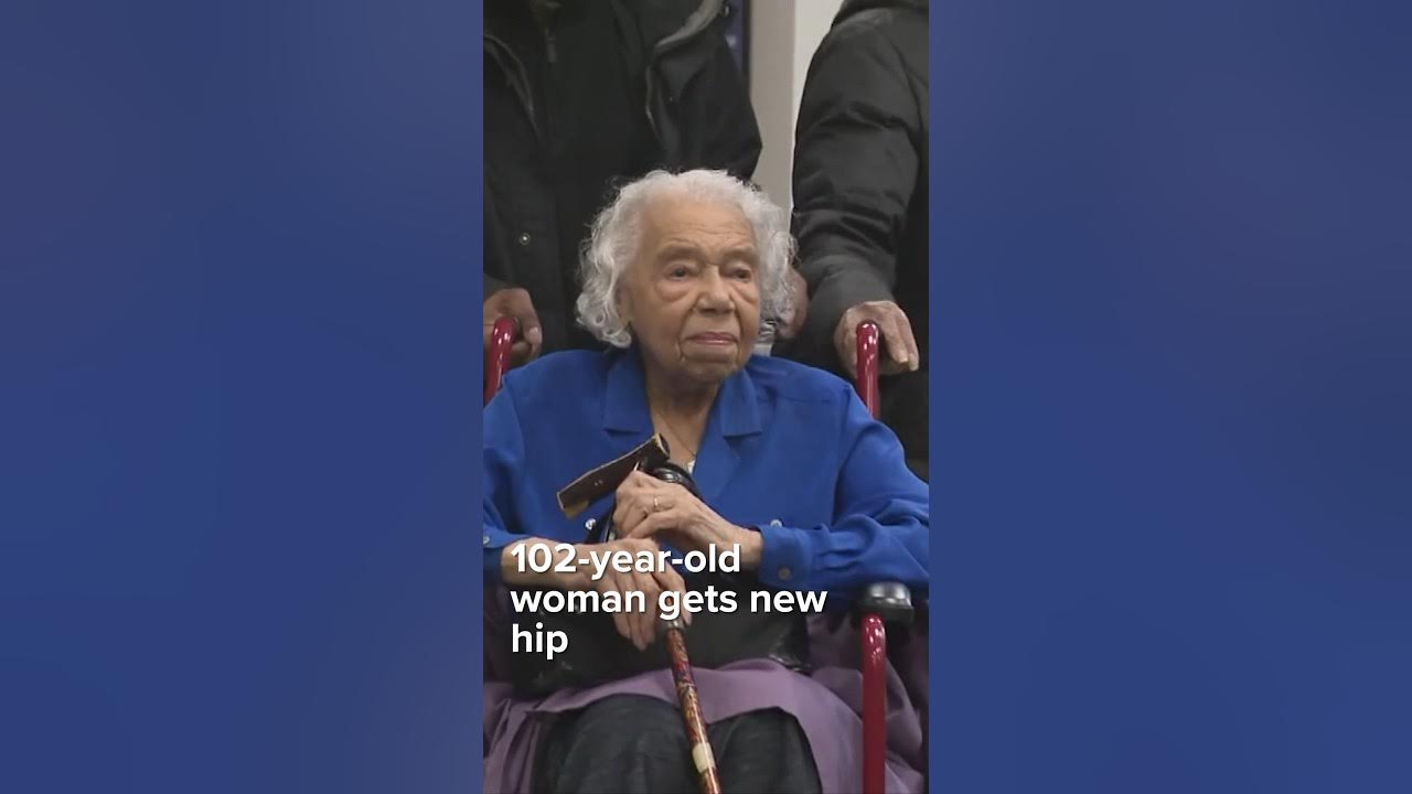 “i Have Places To Go ” 102 Year Old Woman Gets A New Hip Youtube