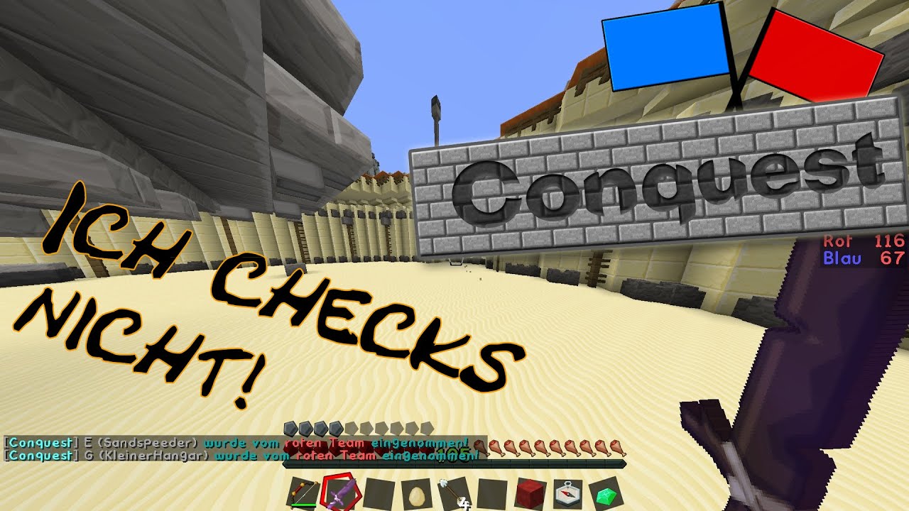 ICH CHECKS NICHT! :D | Minecraft Conquest {Server Minigames} [Deutsch ...