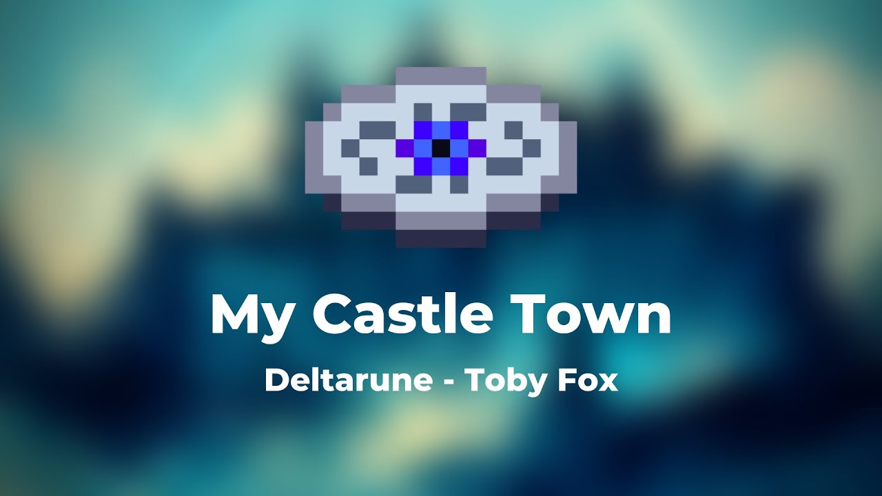 My Castle Town But Its Minecraft Noteblock Music Jeamcube Youtube