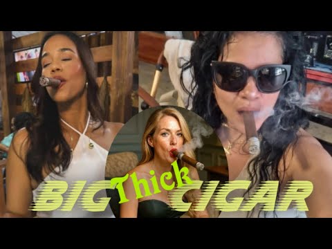 More BIG Thick Cigars Smoking collection - YouTube